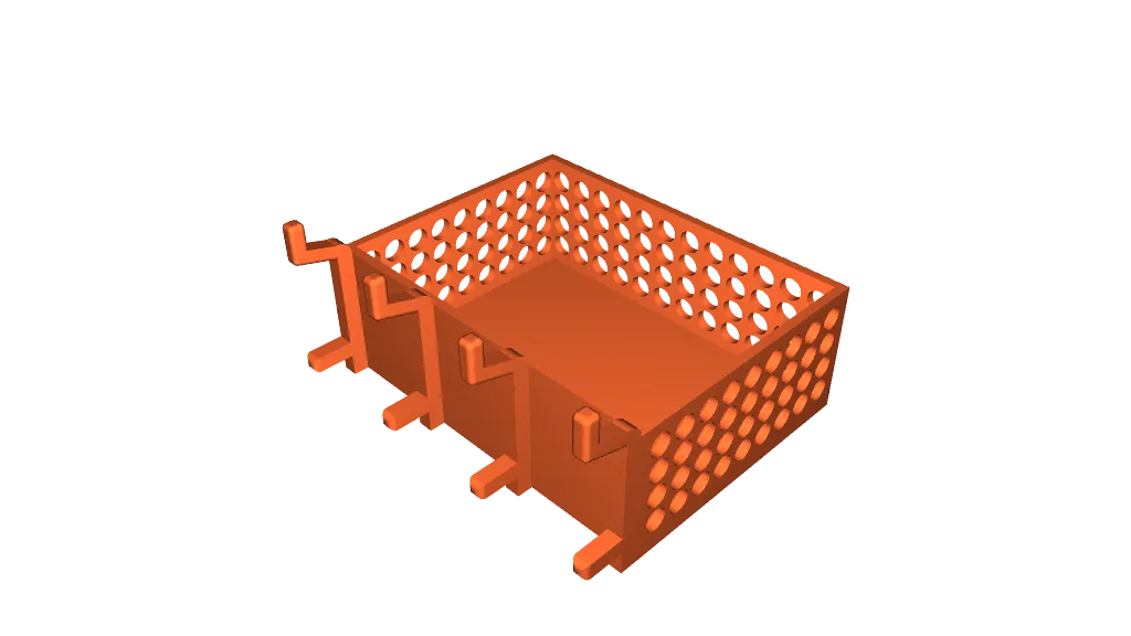 Pegboard Shelf by Blonky-Kong | Download free STL model | Printables.com