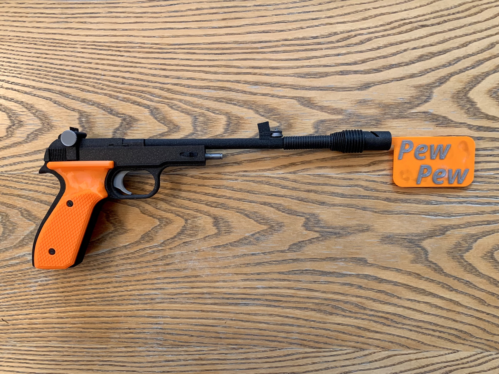 Pew Pew flag for "Princess Leia's Defender sporting blaster pistol from ...