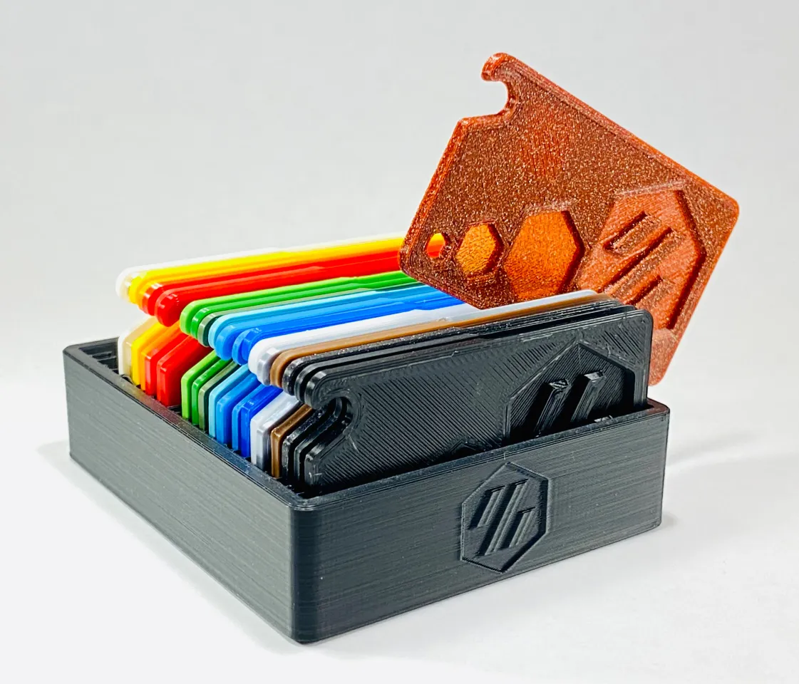 Voron Design Filament Cards + Caddy by R3D | Download free STL model ...