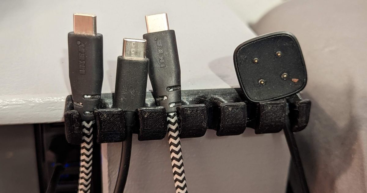 YAUCO USB Cable Organizer by Syspeg | Download free STL model ...