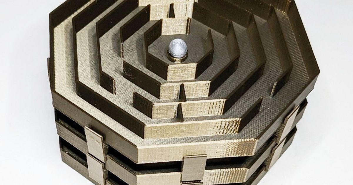 Customizable Stackable Randomly Generated Ball Maze by Steve DeGroof ...