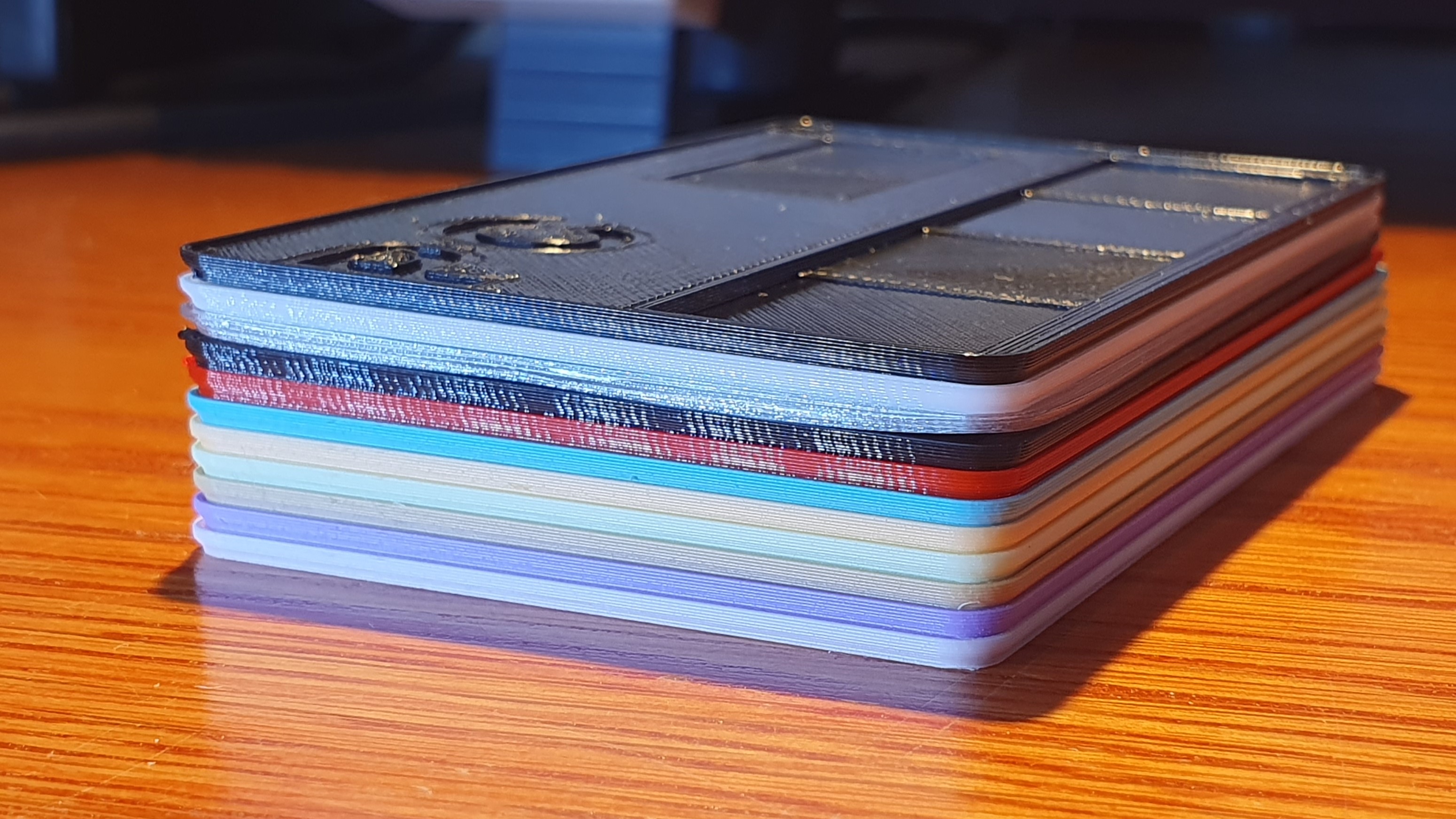 Filament Sample Swatch and storage box by Zappa | Download free STL ...