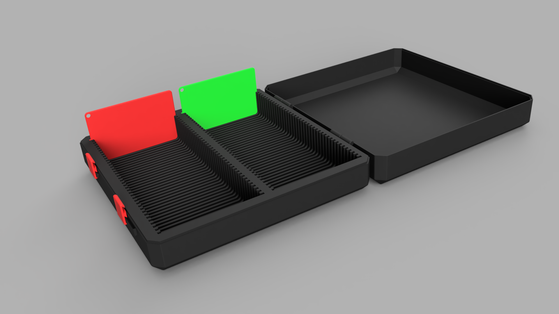 Filament Sample Swatch and storage box by Zappa | Download free STL ...