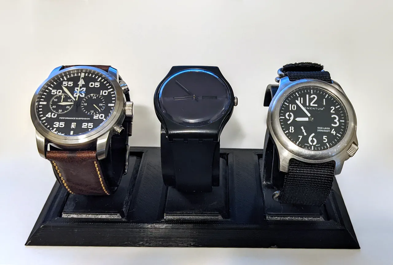 THREE WATCH DISPLAY TRAY FOR @Fredslund WATCH STAND by biketiger ...