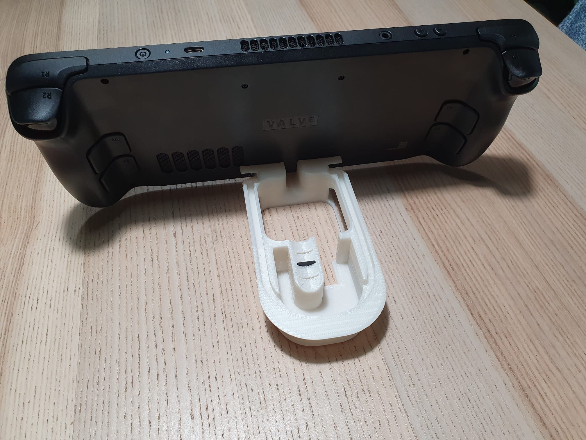 Steam Deck Carrying Case Insert With Stand Eu Plug Microsd By Dave Download Free Stl Model