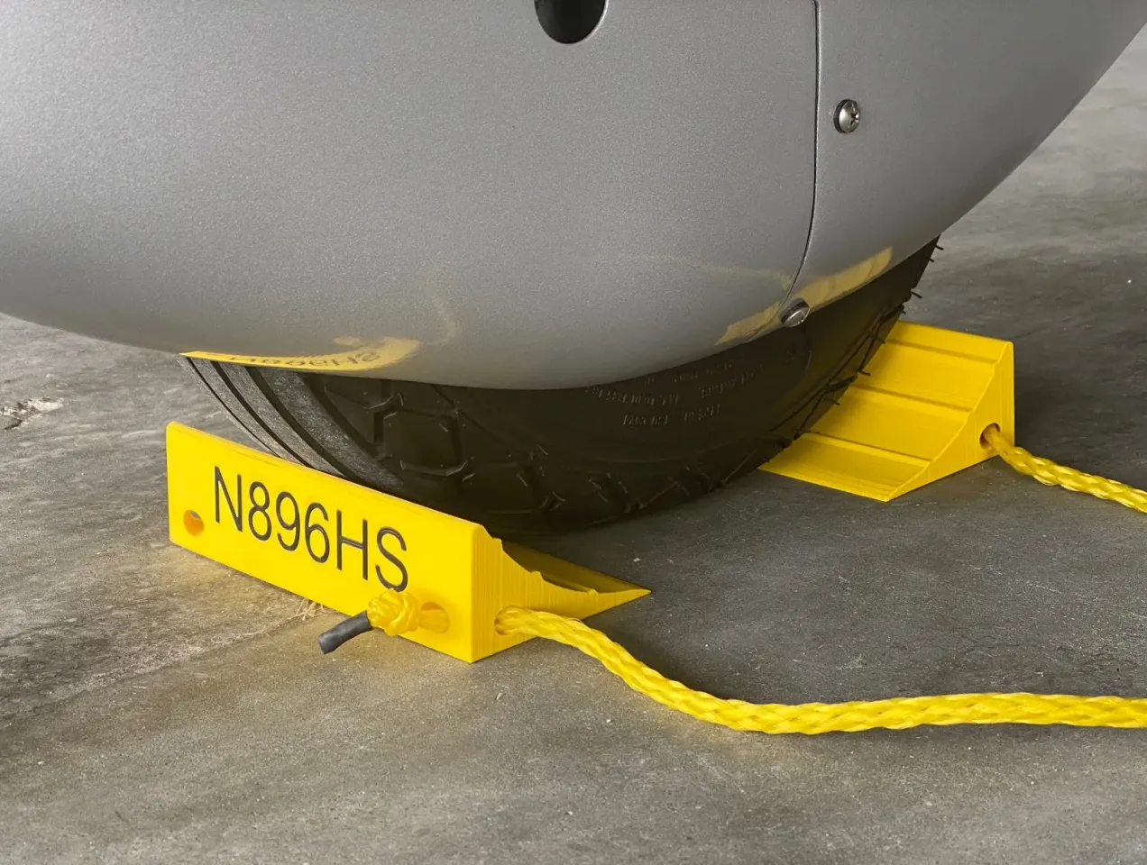 5.5in Aircraft Wheel Chock by JS_SunnyFlorida | Download free STL model ...