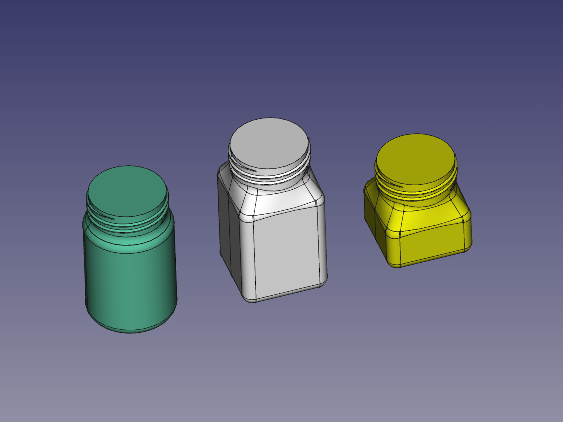 Big Milk Bottle Cap Container by spontaniel | Download free STL model ...