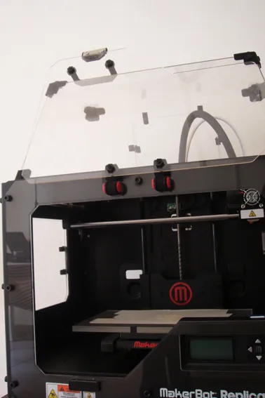 makerbot replicator2 Dust-proof enclosure by Toolmoon | Download free STL model | Printables.com