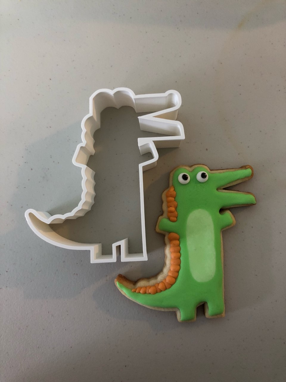 Alligator Cookie Cutter by stello101 | Download free STL model ...