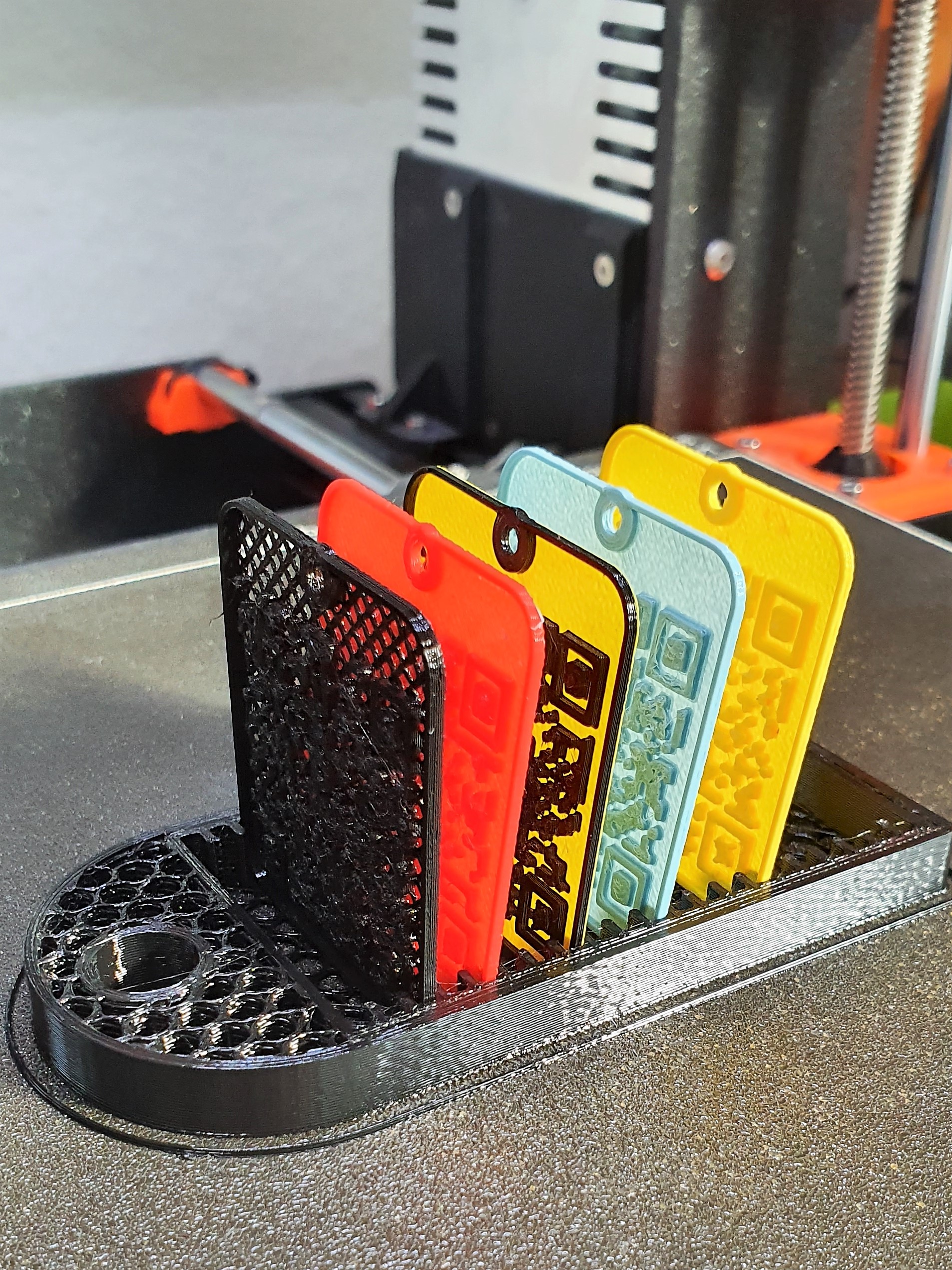 Open-Filament database // Individual QR-Code badge by schl3nk3 ...