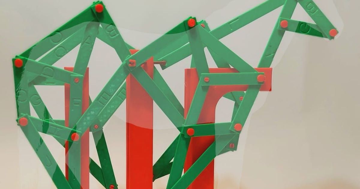 Mechanical Horse - Automatom / Automata. Jansen's linkage - Theo Jansen ...