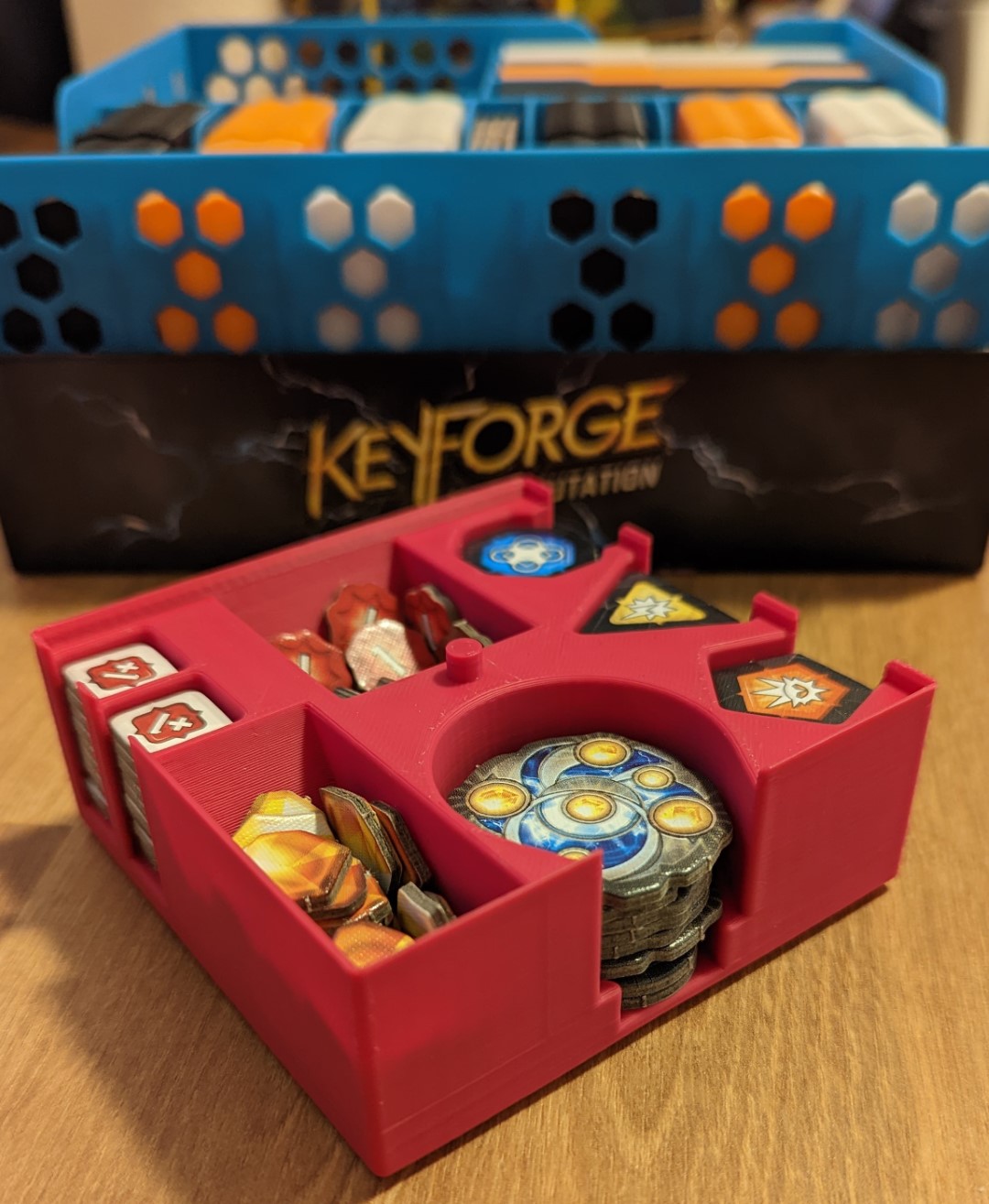 KeyForge Battle Chest (Starter Box Organizer) by Dalkain | Download ...