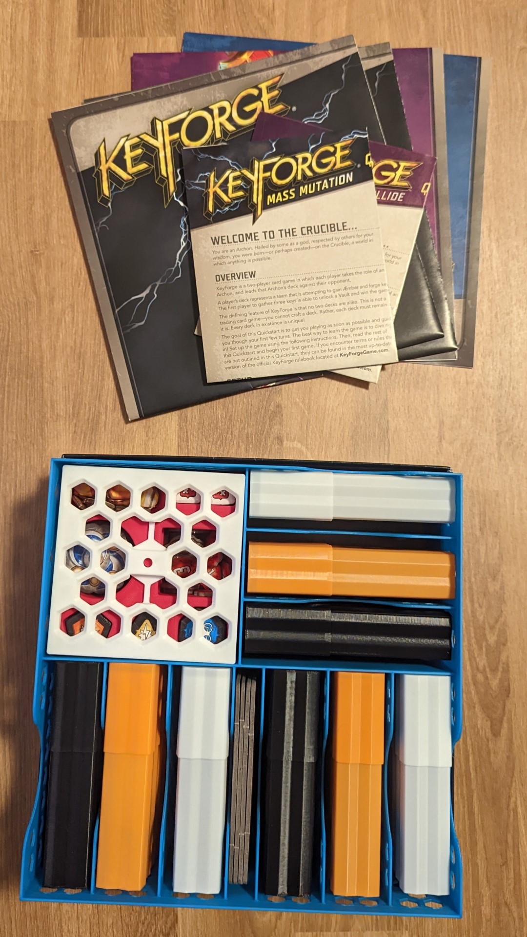 KeyForge Battle Chest (Starter Box Organizer) by Dalkain | Download ...