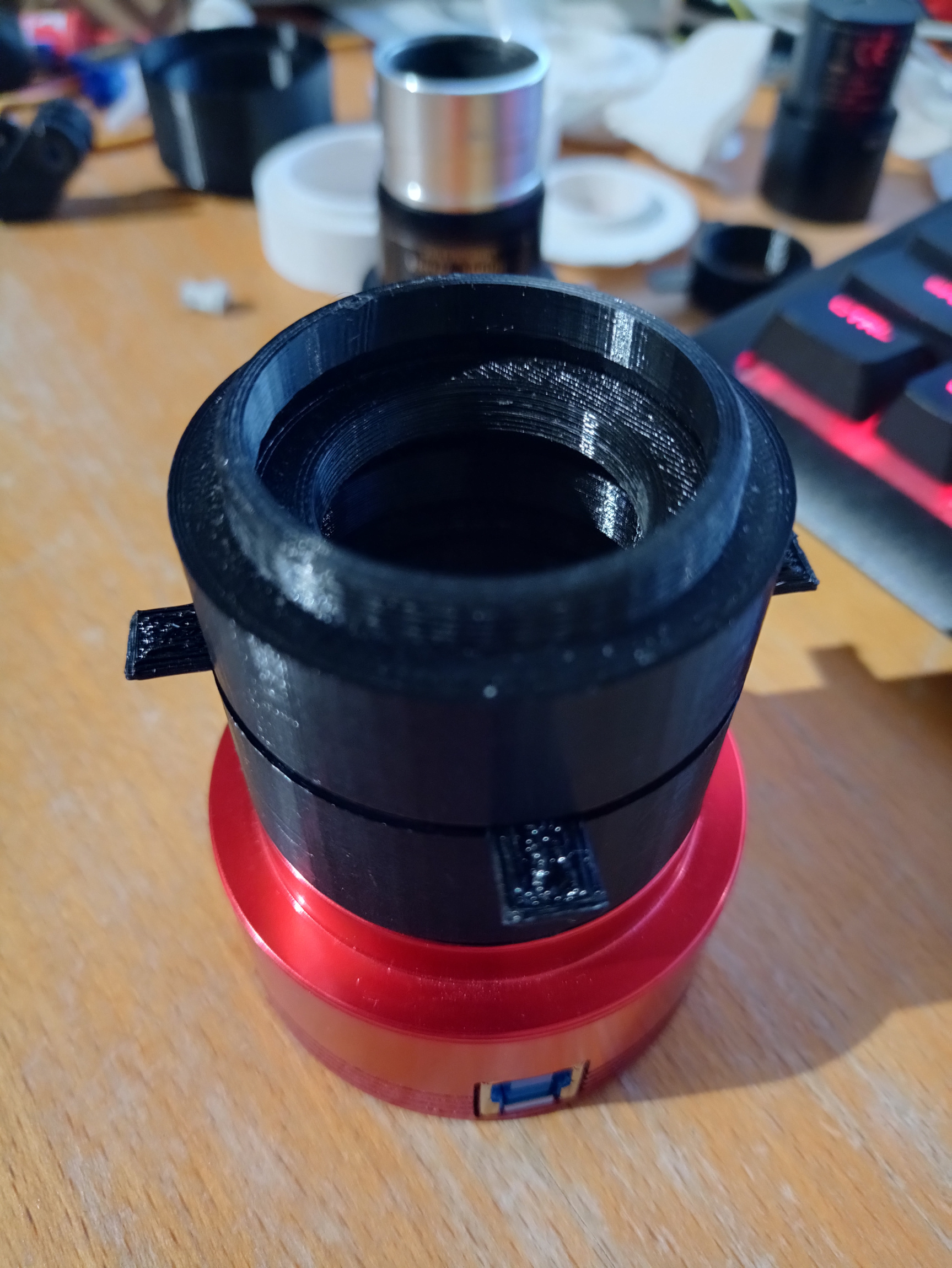 T2, M42, M48, 1.25" adapters by Doranku | Download free STL model ...
