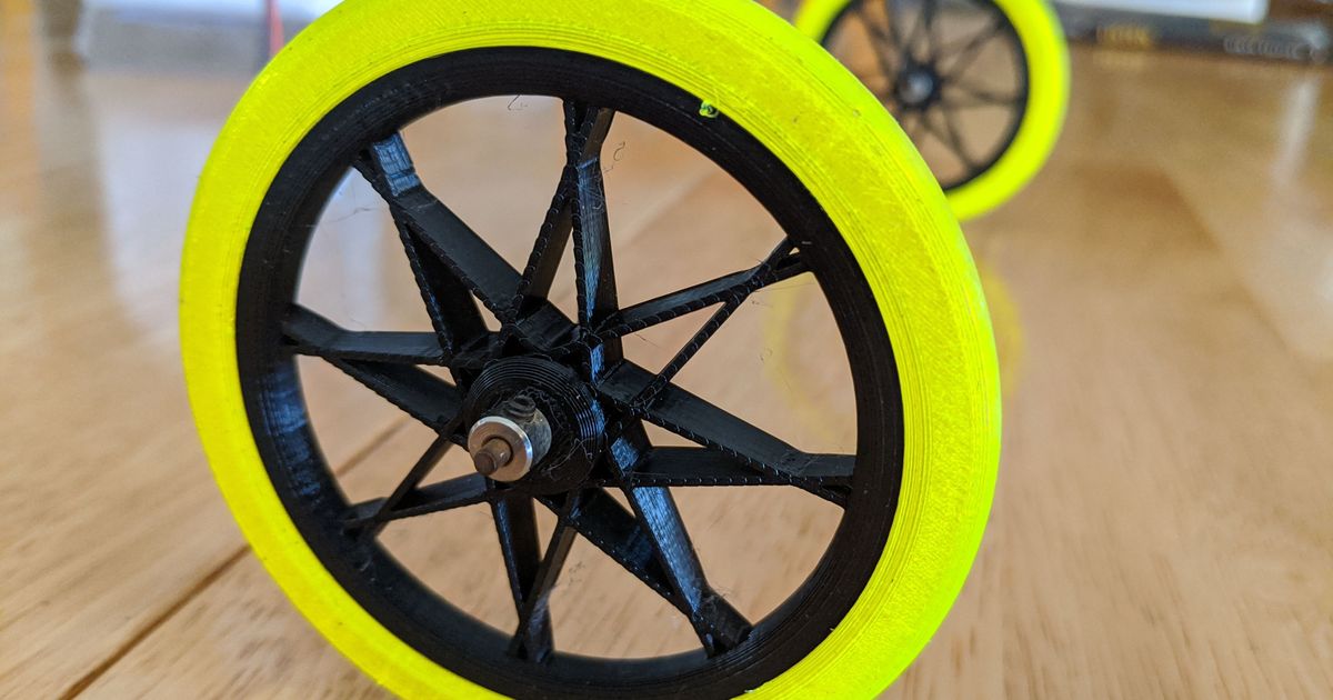 RC Plane Wheels by Qrome | Download free STL model | Printables.com