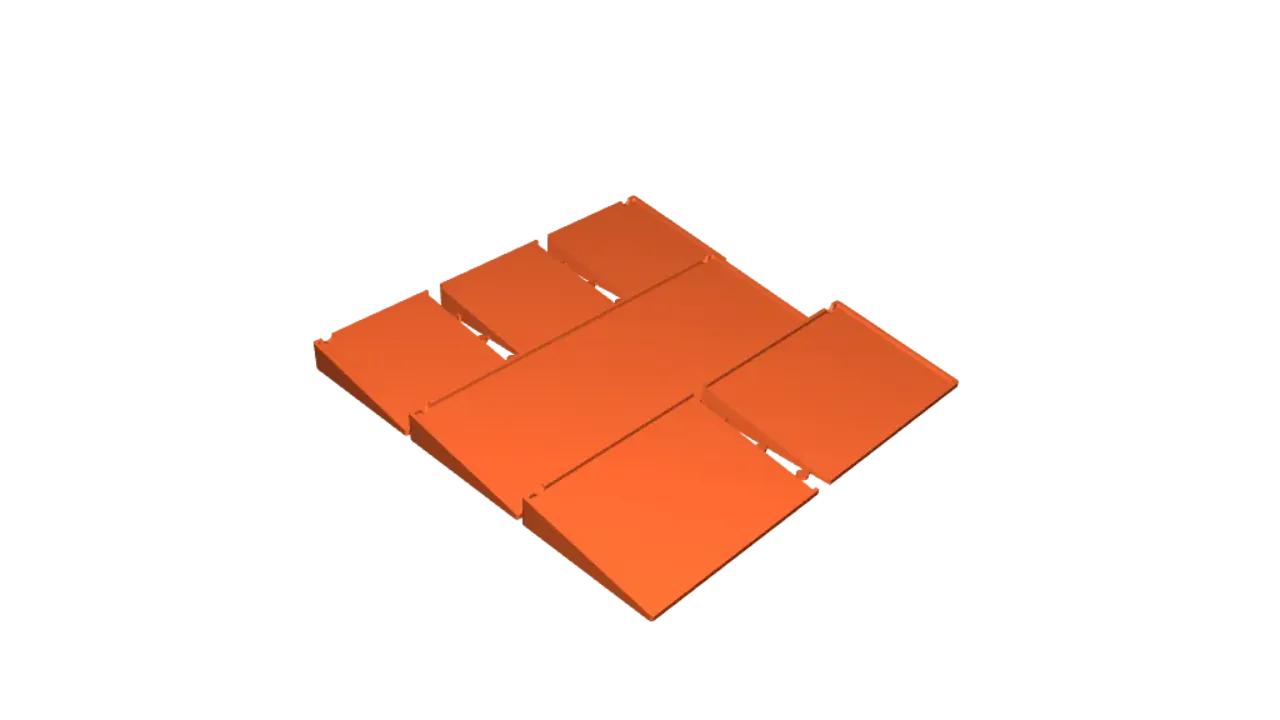 Tilted Platforms for Nullbits Keyboards by Zoidberg | Download free STL ...