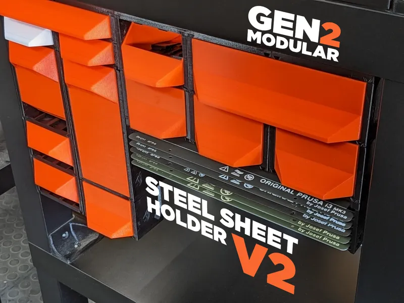 GEN2 Modular Tilt Drawers - Free 3D Print Model - MakerWorld