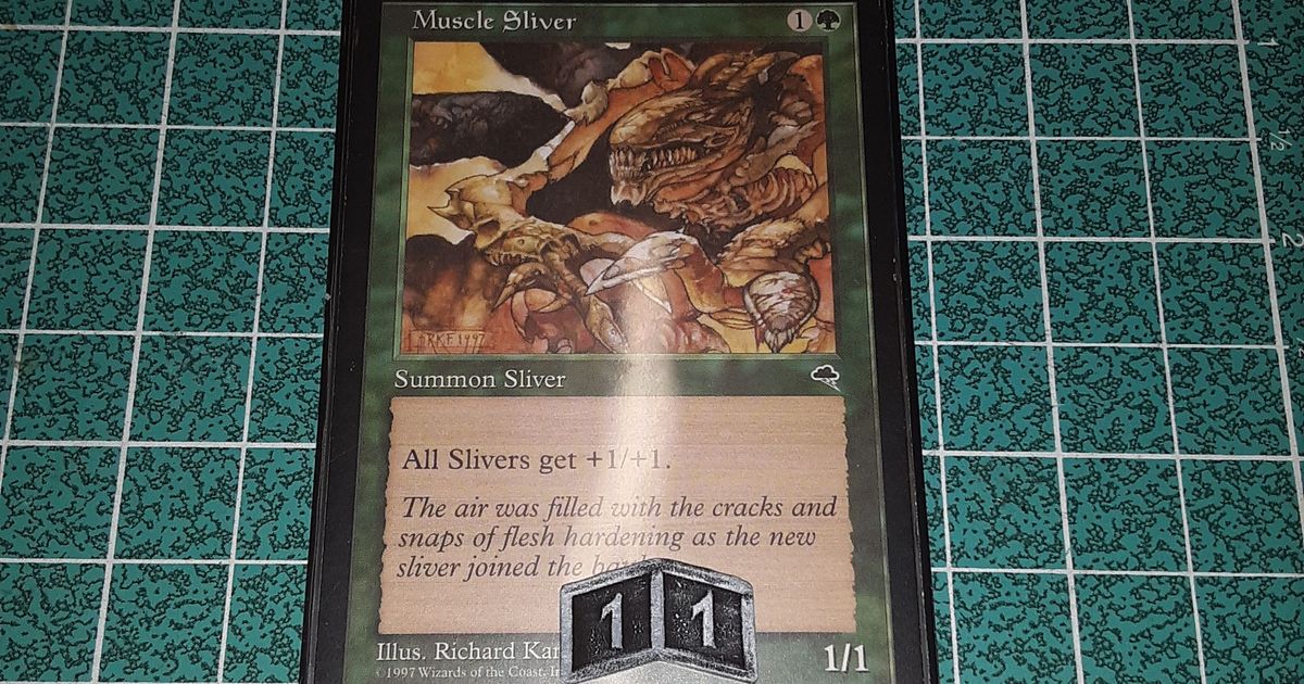 MTG Counter +1/+1 by CodeMinion | Download free STL model | Printables.com