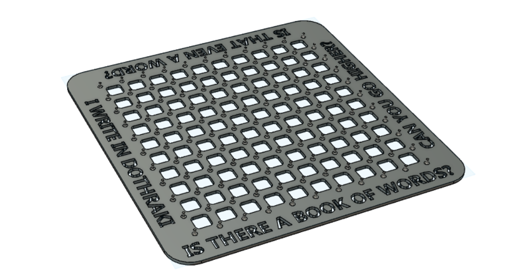 3D Printed Scrabble by jInglebellsabssmells | Download free STL model ...