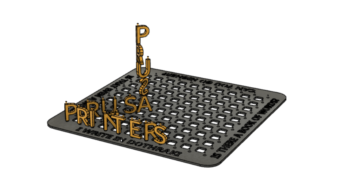 3D Printed Scrabble by jInglebellsabssmells | Download free STL model ...