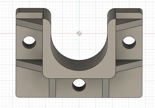 Dowel Rod Holder / Bracket by jtuckwitz | Download free STL model ...