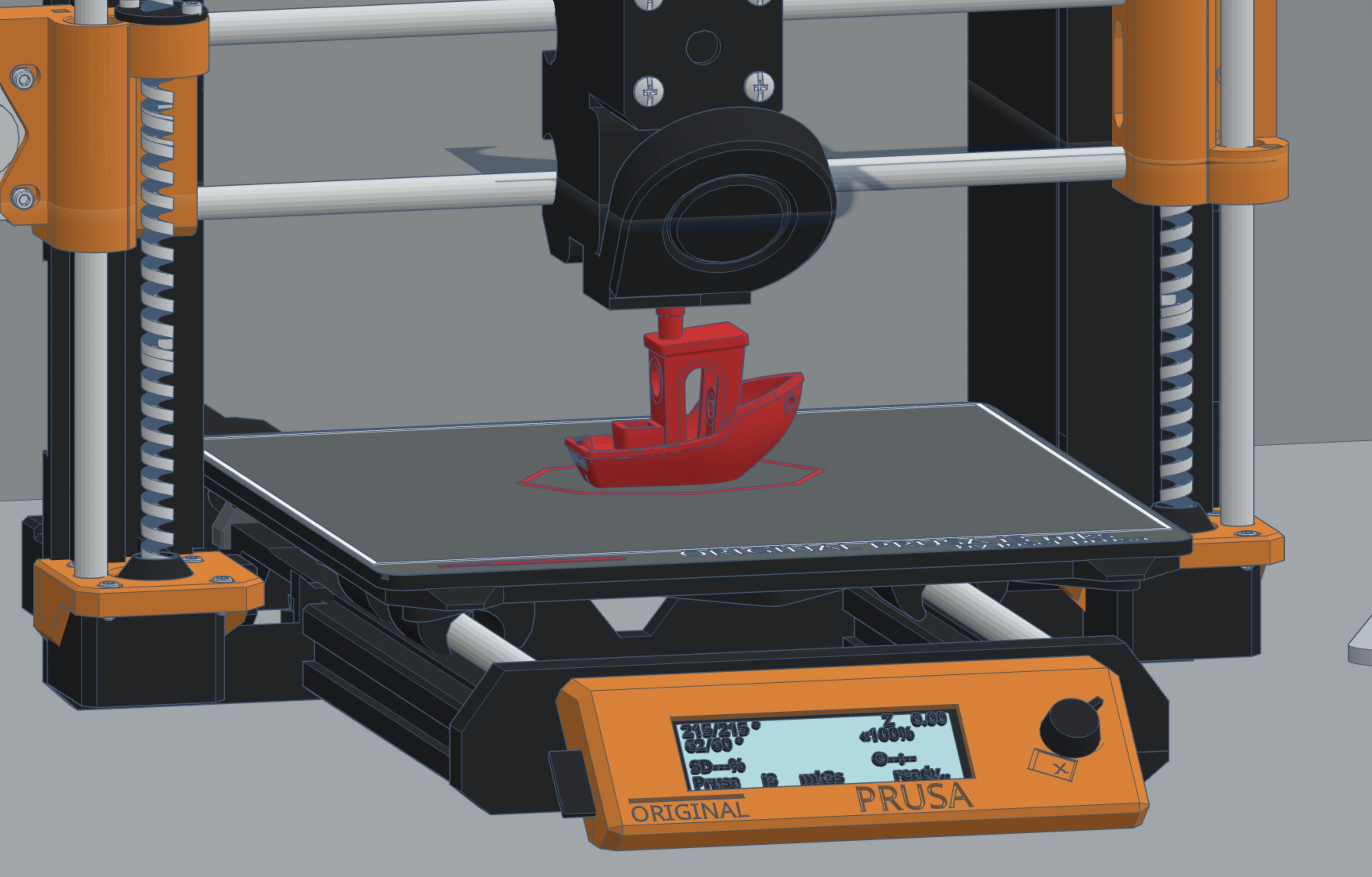 Prusa mk3s (model) by 3Ddesign-bySimon | Download free STL model | Printables.com