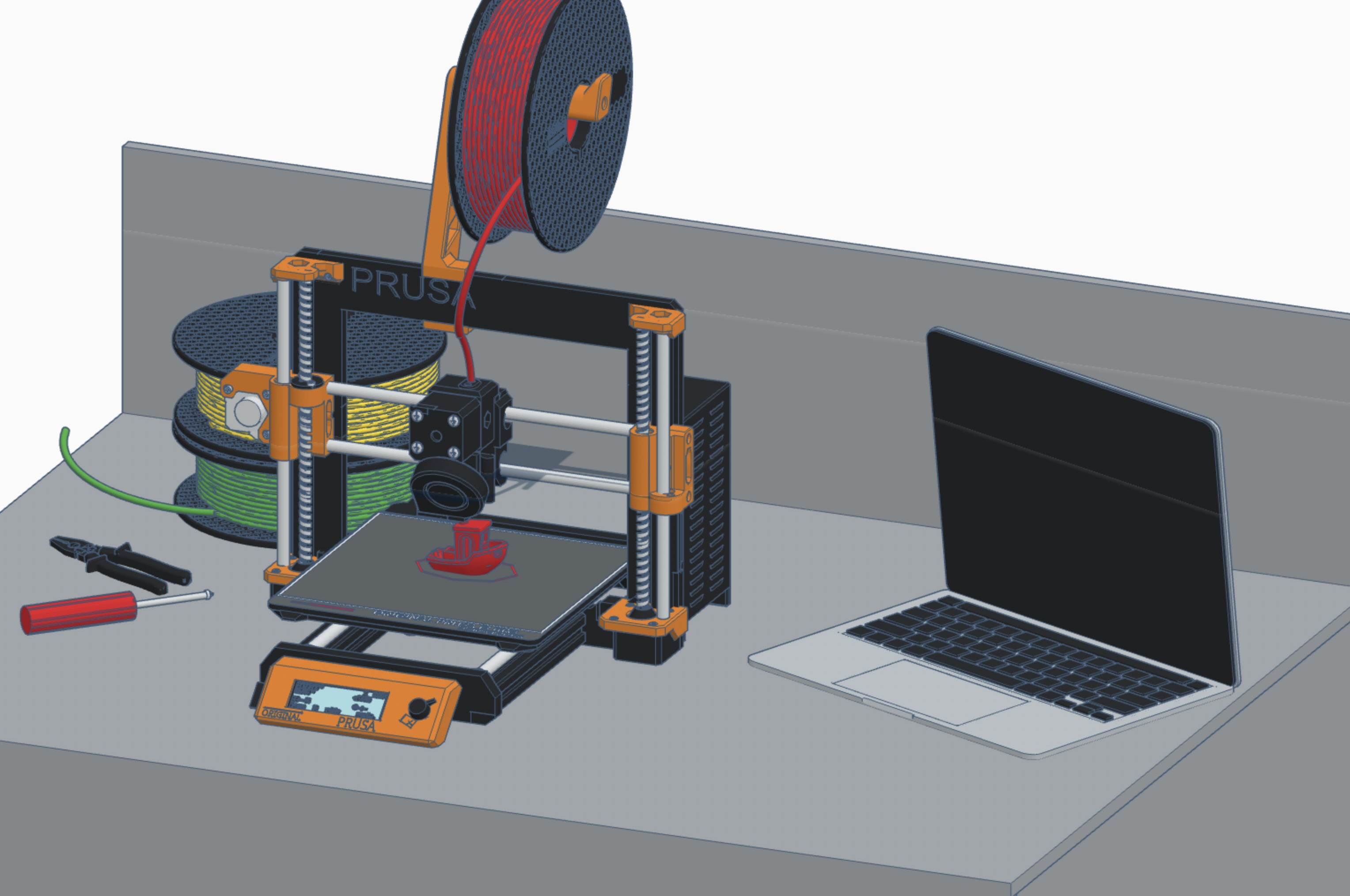 Prusa mk3s (model) by 3Ddesign-bySimon | Download free STL model ...