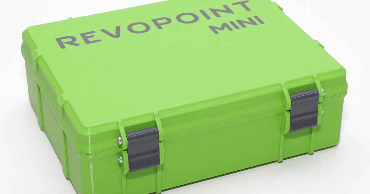 Revopoint Mini - Rugged Case with foam insert by Whity | Download free ...