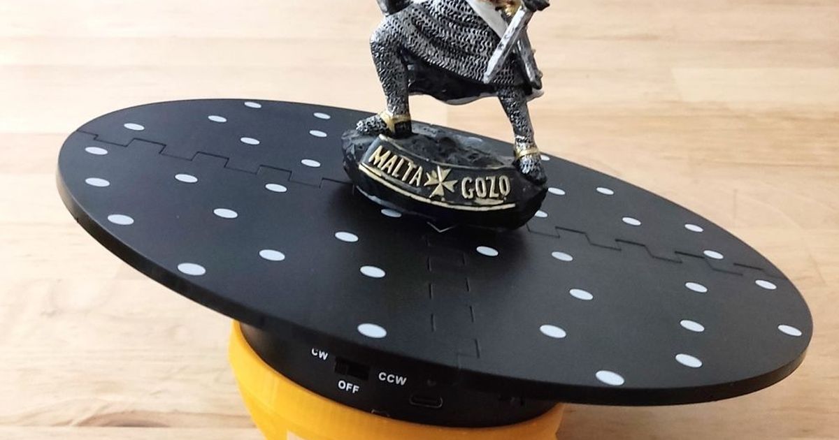 Tilting Base for Revopoint Pop2/Mini Turntable by Yi Yu | Download free ...