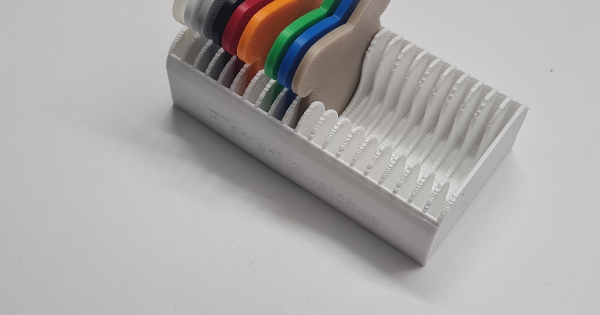 Toast Filament Swatches by StandardPickle | Download free STL model ...