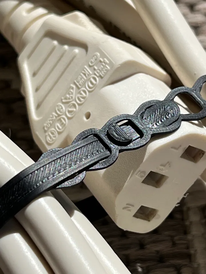 Belt cable ties by swissmineral | Download free STL model | Printables.com