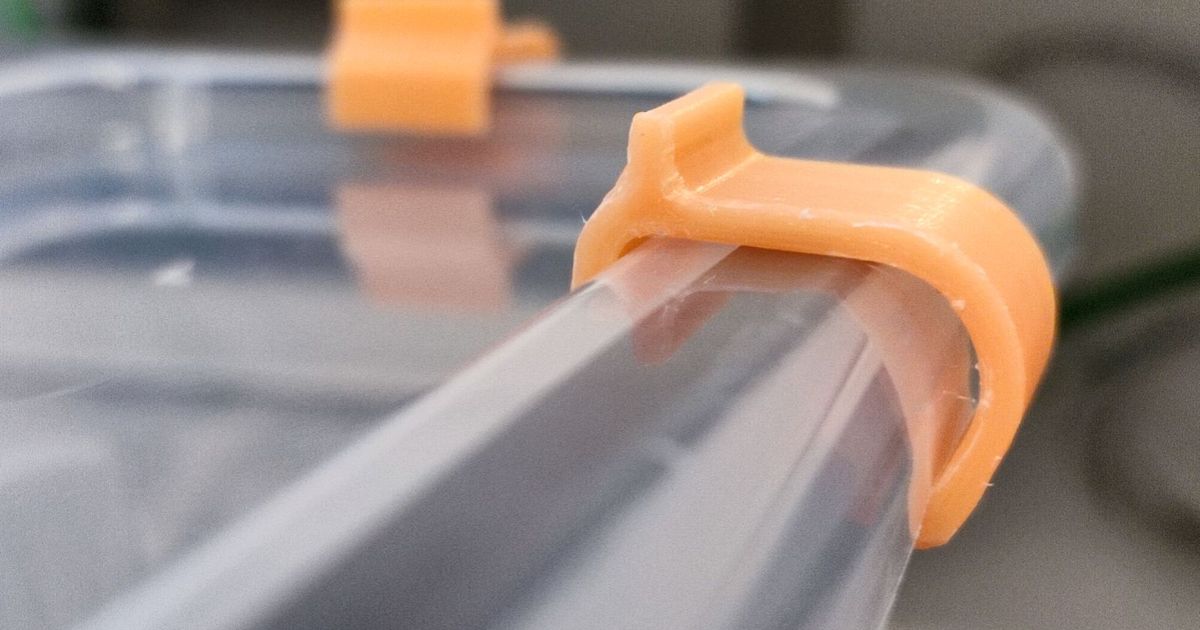 Strong Ikea Samla 22l Clip for DIY drybox by Maker81 | Download free ...