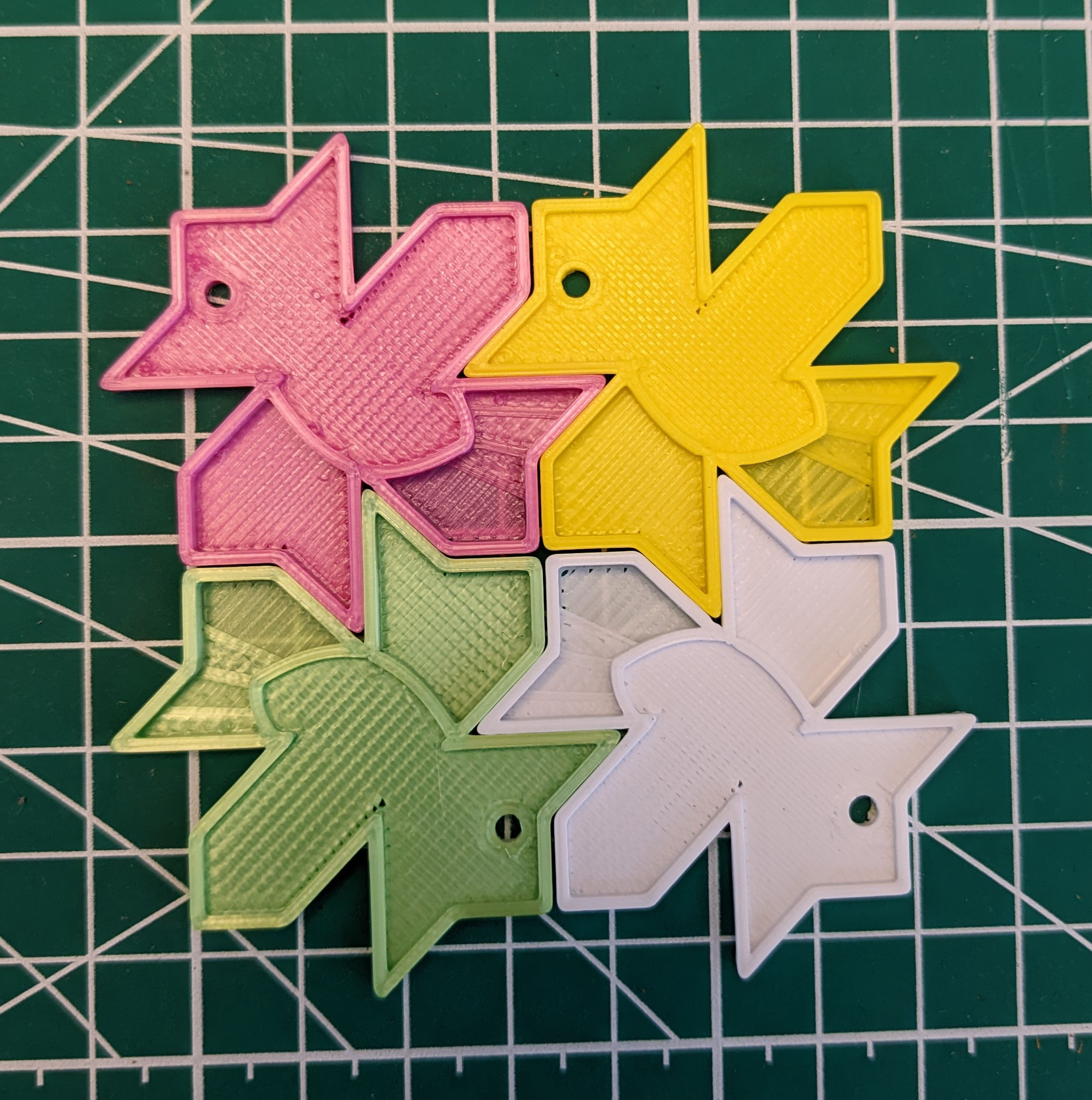 Bird Tessellation Filament Test Swatch by Hellfish | Download free STL ...
