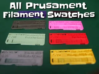 Filament Sample Swatches showcase Bambu Lab by WK | Download free STL ...