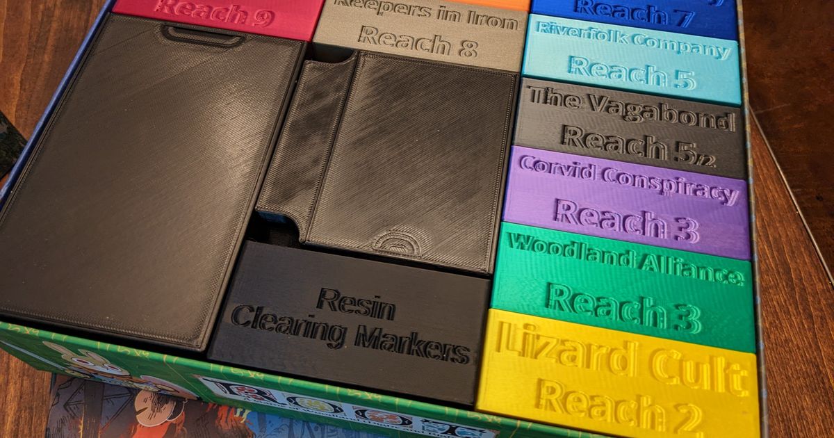 Root - Board Game Organizer for Base Game and Expansions up to ...