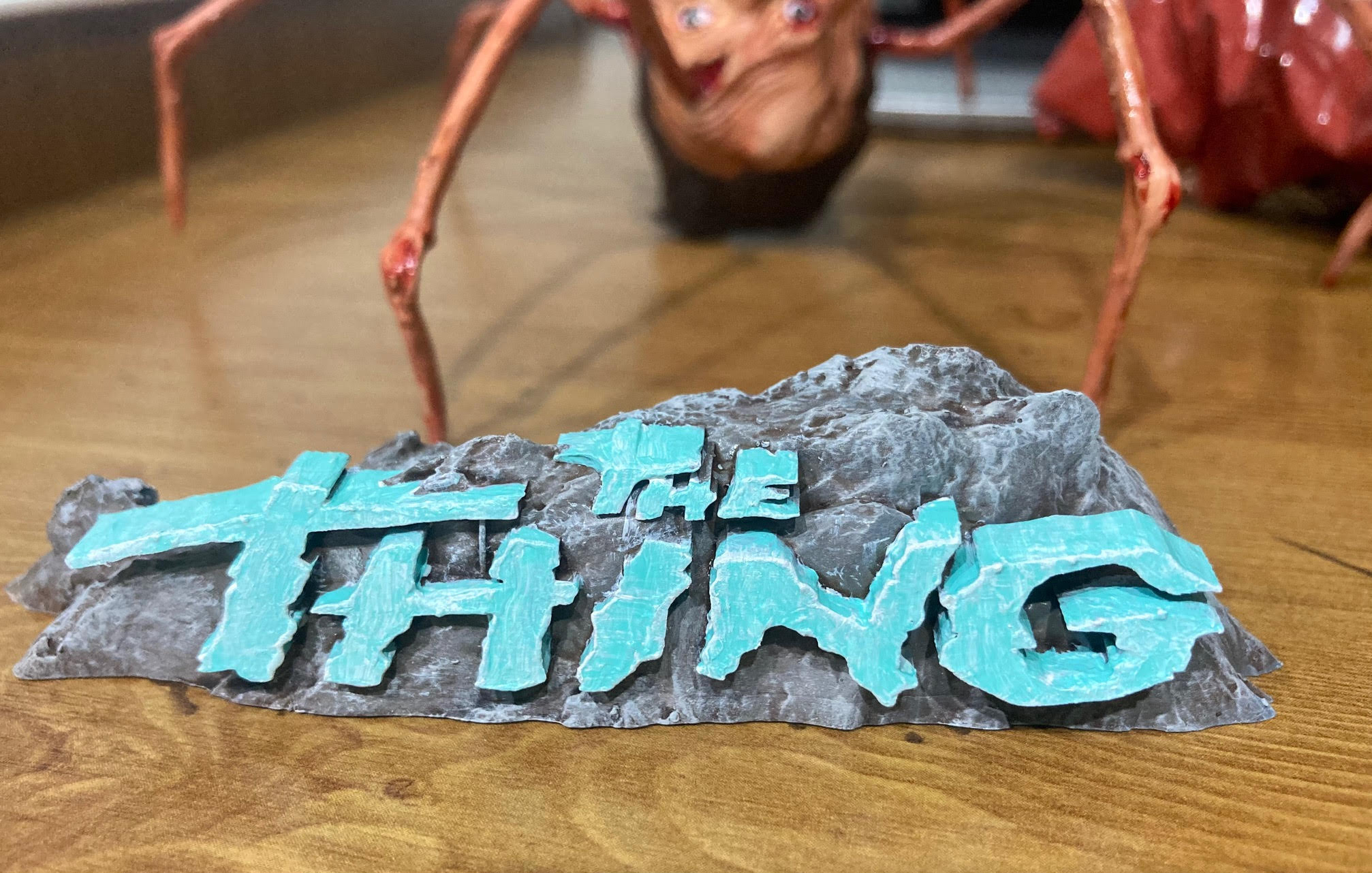 The Thing Name Plaque by Micko | Download free STL model | Printables.com