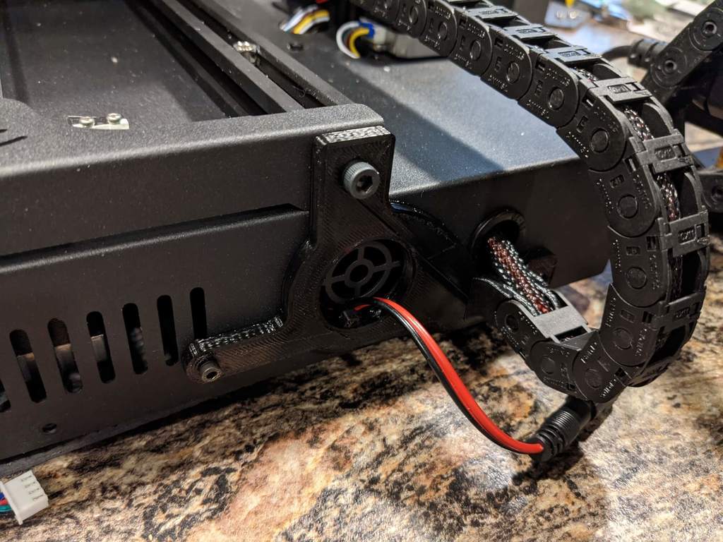 Drag Chain mounts for JG Maker Artist-D by TownDrunk | Download free ...