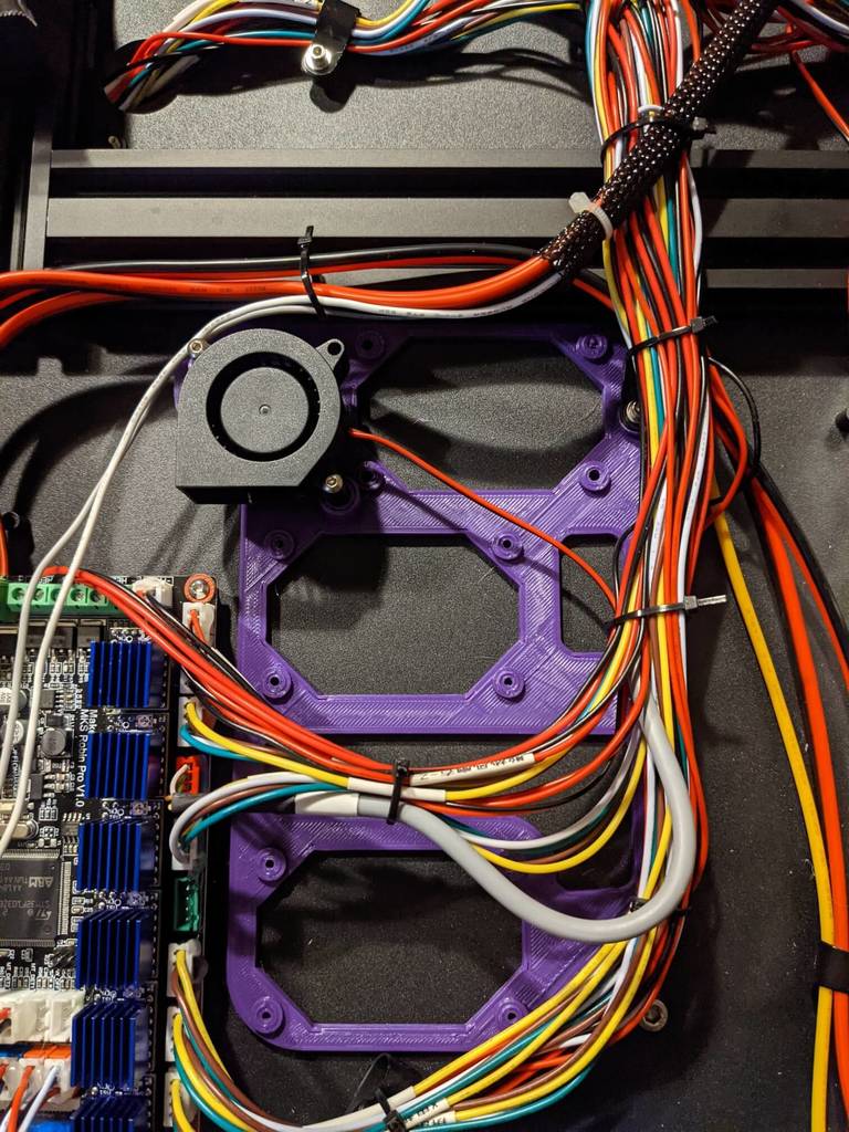 Mosfet Mount for JGMaker Artist-D by TownDrunk | Download free STL ...