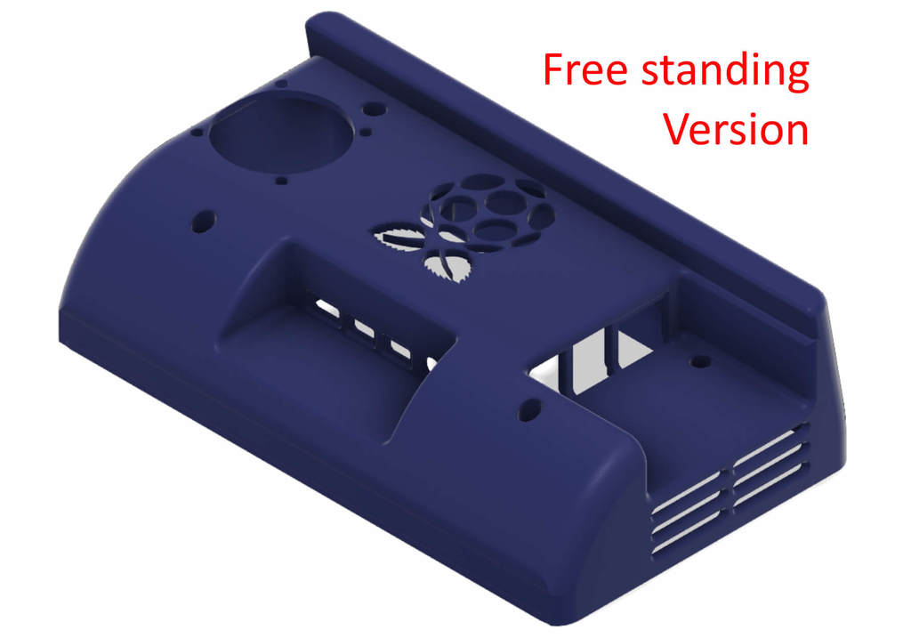Case for Raspberry Pi 7" Touch Screen von TownDrunk | Kostenloses STL ...
