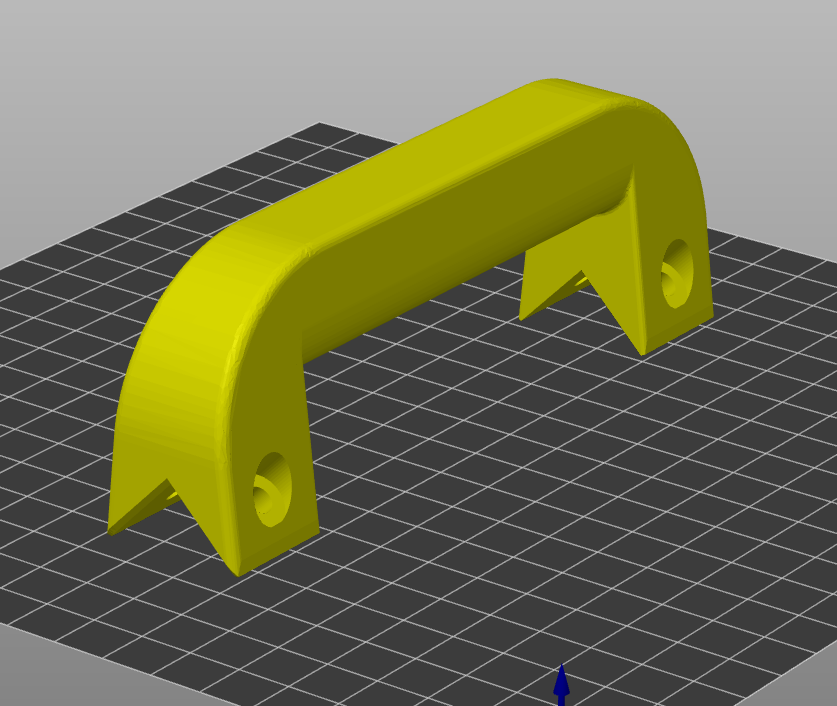 2020 45° handle by B&B TECH | Download free STL model | Printables.com