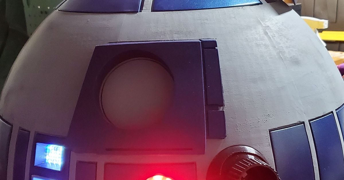 R2D2 PSI housing by Kevin G. | Download free STL model | Printables.com