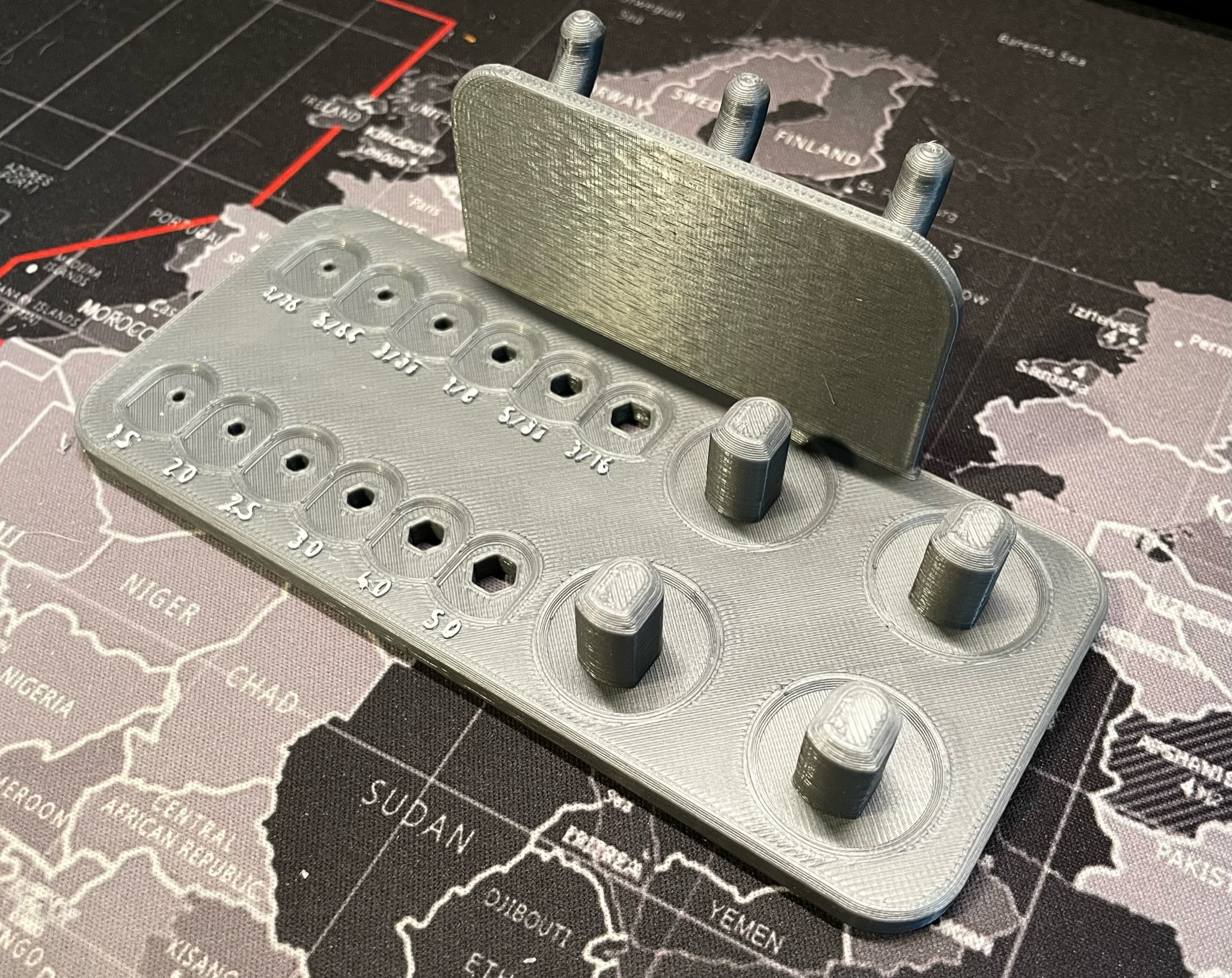Allen Key Driver Pegboard Holder by smdollins | Download free STL model ...