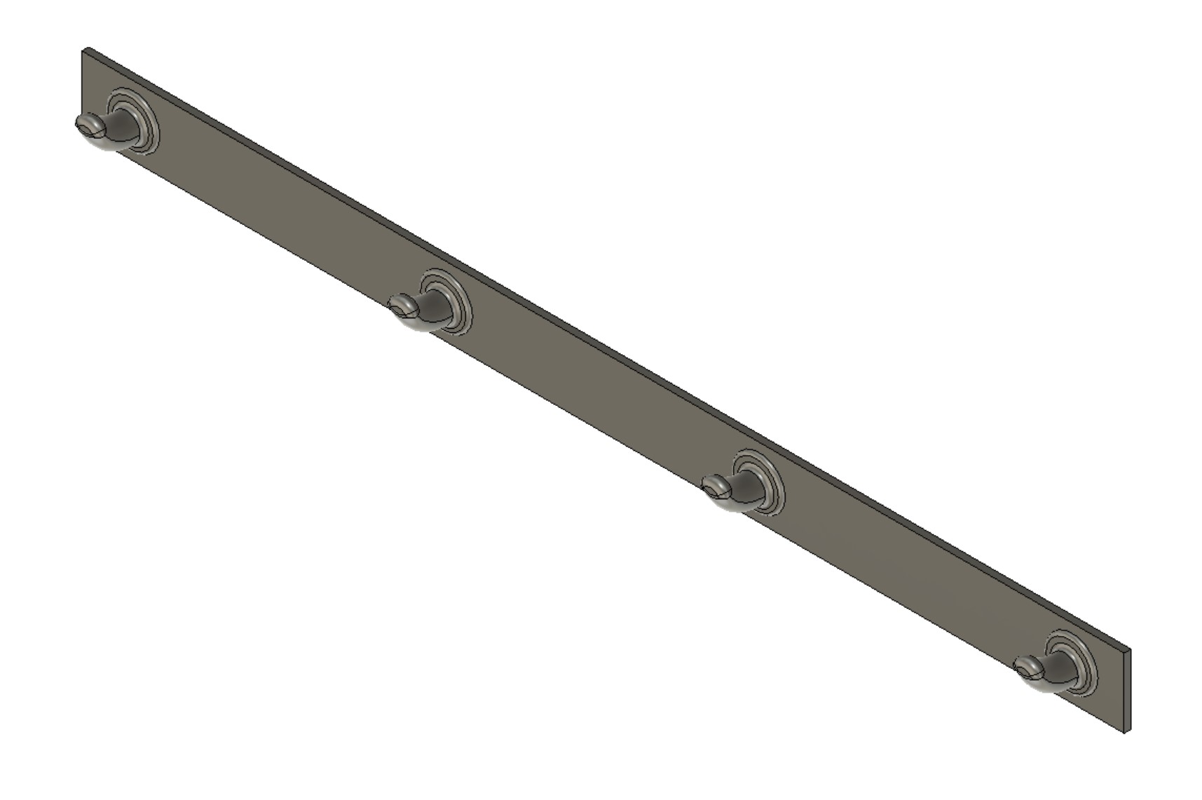 Ganchos (Hangers) by Miquel Àngel | Download free STL model ...