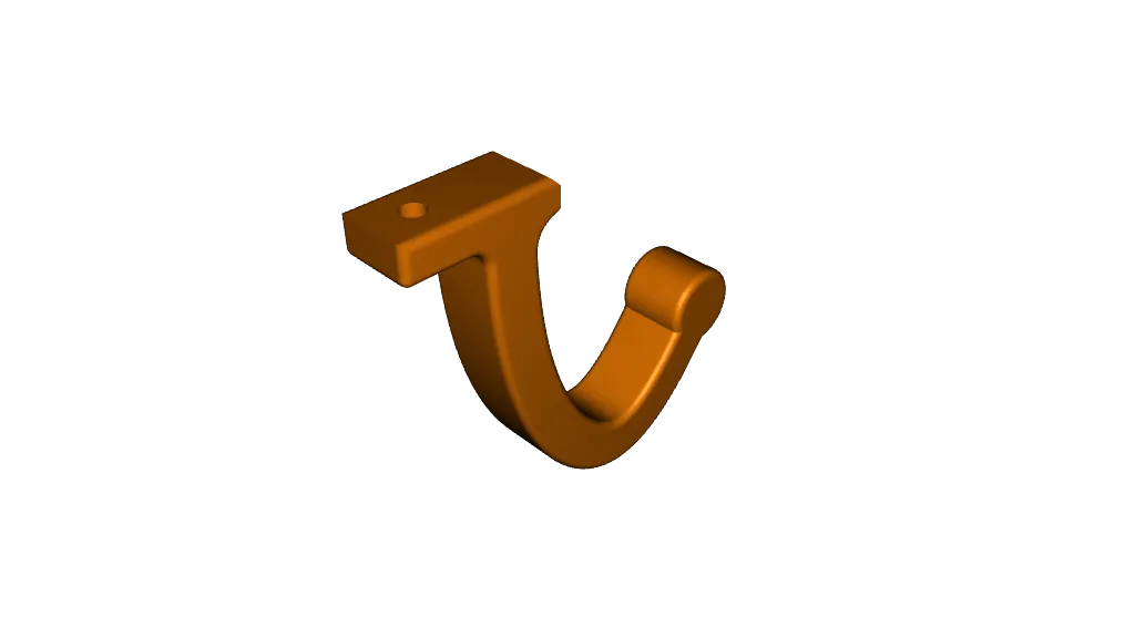 Ceiling Hook by Rey | Download free STL model | Printables.com