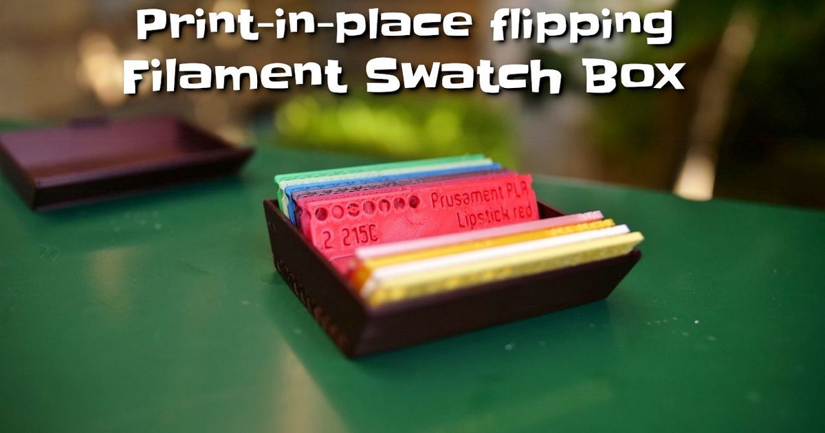 Filament Swatches Collection by SiriusFritz | Printables.com