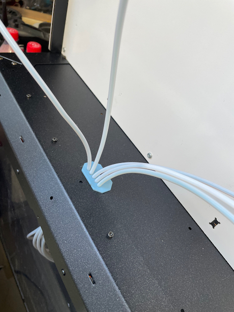 Prusa Enclosure MMU 5 PTFE Cover by Jason | Download free STL model ...