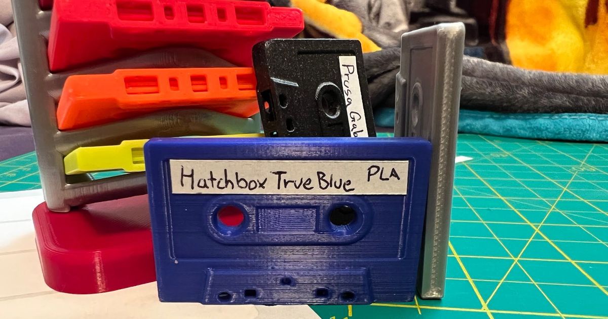 Retro Cassette Display by Epicxxxx | Download free STL model ...