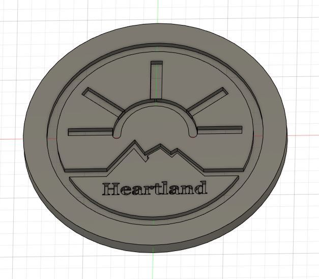 Heartland Coasters and Holders by cheetah102 | Download free STL model ...