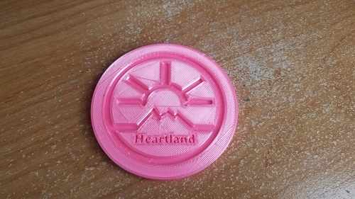 Heartland Coasters and Holders by cheetah102 | Download free STL model ...