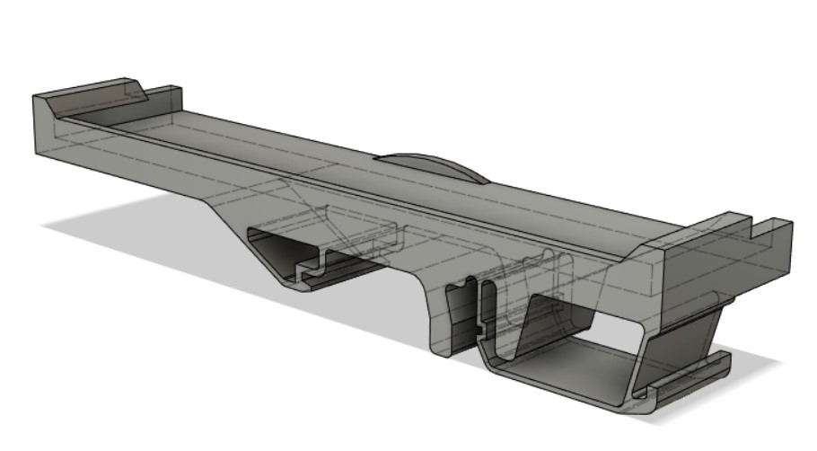 DIN rail mount for Ever Elettronica SW4D stepper driver by Udders ...